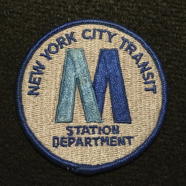 NEW YORK CITY Transit Department M Station Patch NYC Subways and Buses ...