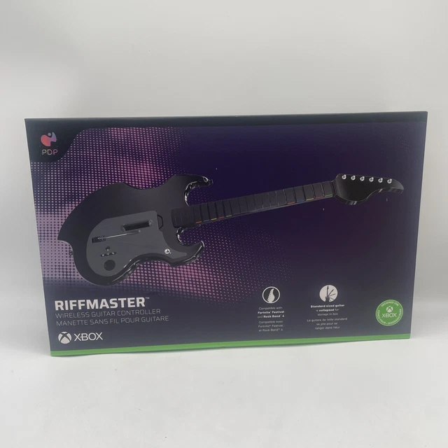 PDP RIFFMASTER WIRELESS Guitar XBox Series X S One PC Fortnite Festival ...
