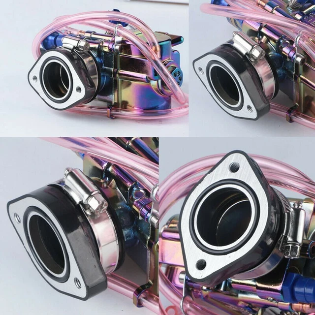 FLANGE ADAPTER CARB Manifold Intake Boot For Dirt Bike PWK 28mm ...