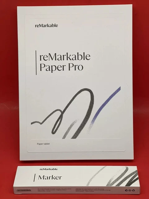 11.8& REMARKABLE PAPER Pro COLOR 2024 Model Just Released Bundle w ...