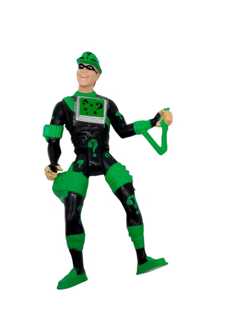 DC COMICS THE Riddler Batman Forever Action Figure 5" 1995 Kenner $6.96 ...