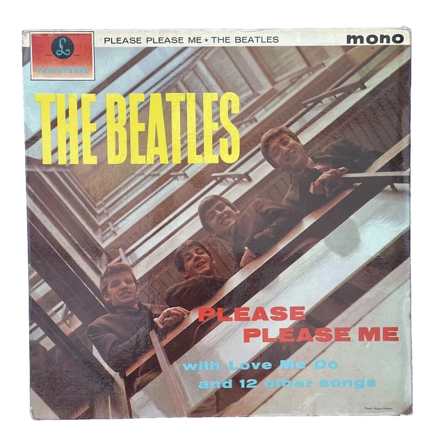 THE BEATLES & Please Please Me " Pmc1202 Fifth Pressing 1963 Excellent ...