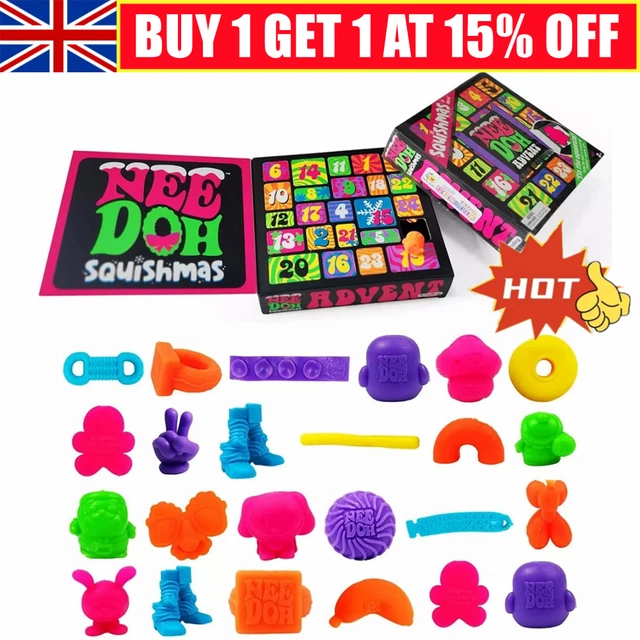 NEE DOH SQUISHMAS Advent Calendar 2024, Christmas Squishy Advent ...