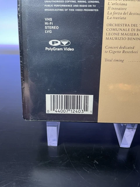 PAVAROTTI 30TH ANNIVERSARY Gala Concert VHS NEW SEALED £7.94 - PicClick UK