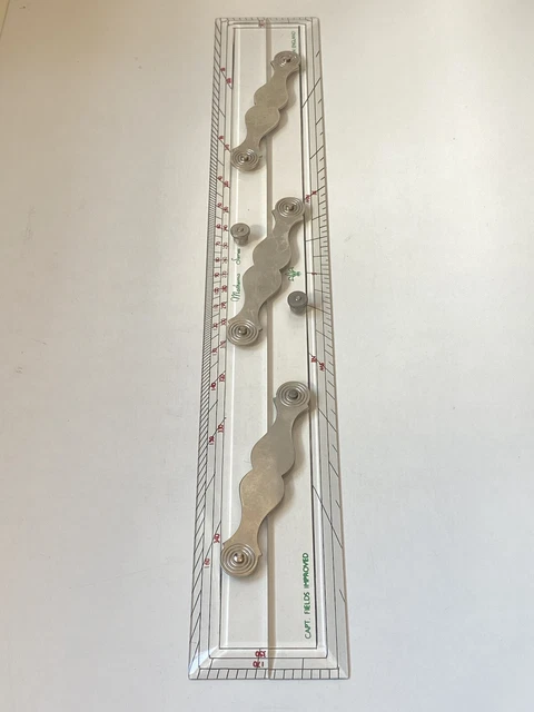 MATHEMA SERIES CAPT Fields Improved Navigation Ruler - 18 Inch £26.67 ...