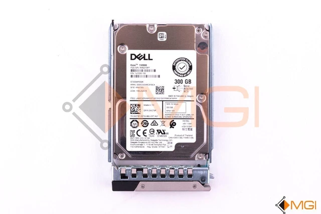 NCT9F (W/ TRAY R) DELL 300GB 15K 12Gb/s 2.5" SAS HDD Hard Drive ...
