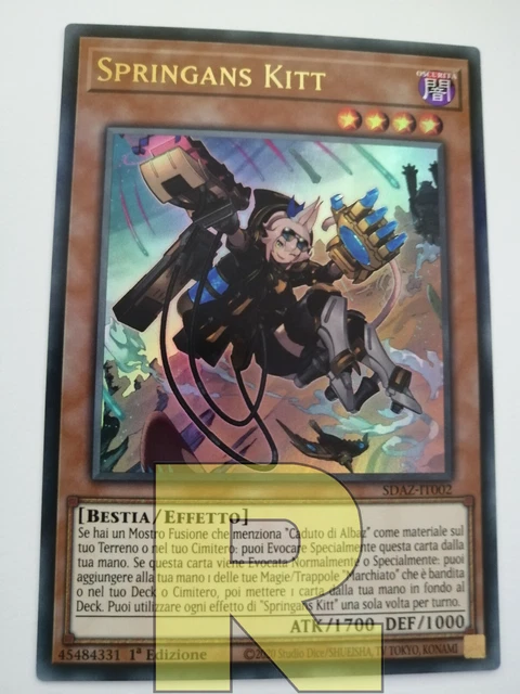 SPRINGANS KITT® ULTRA Rare® SDAZ-IT002® 1st Ed. Italian $1.09 - PicClick