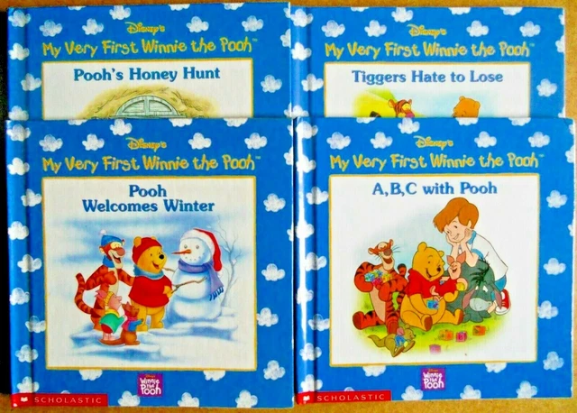 4 X MY Very First Winnie the Pooh Books Honey Hunt Welcomes Winter ABC ...