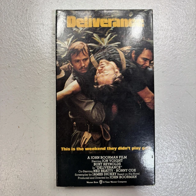 DELIVERANCE VHS 1972 Warner Home Video Jon Voight Burt Reynolds Action £8.79 - PicClick UK