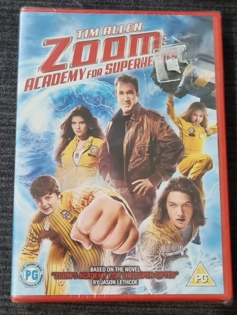 ZOOM ACADEMY FOR SUPERHEROES. DVD KIDS TIM ALLEN. New and sealed. £7.99 ...