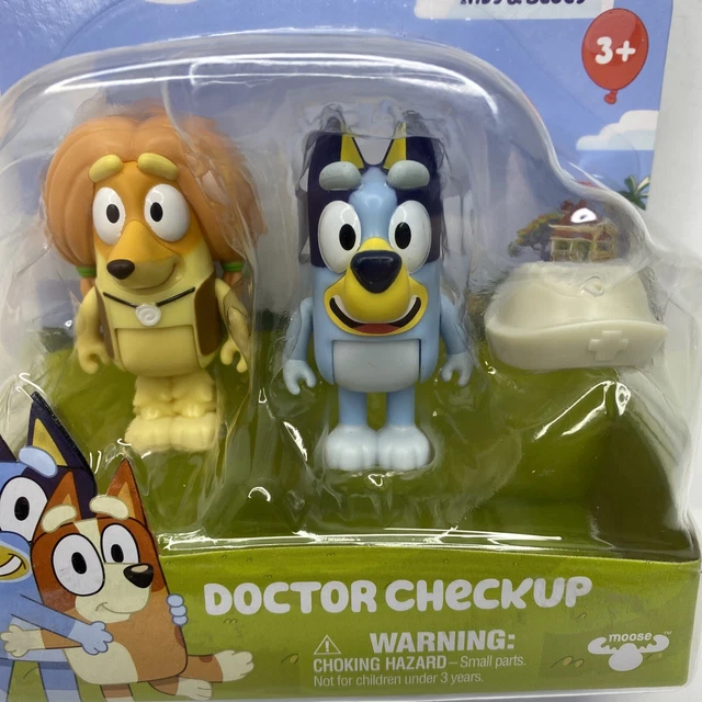BLUEY | DOCTOR CHECKUP | Bluey & Indy | 2 Figure & 1 Accessory Set EUR ...