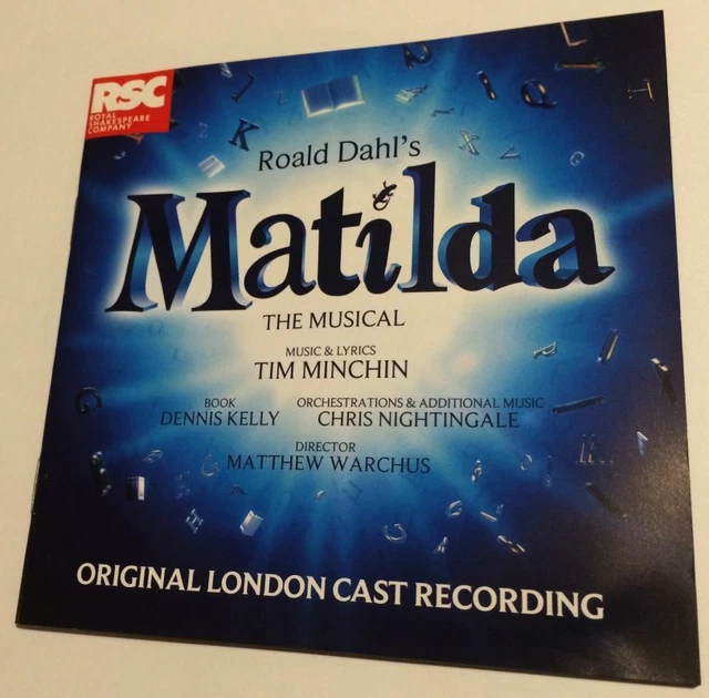 Tim Minchin Matilda The Musical Original Broadway Cast Recording