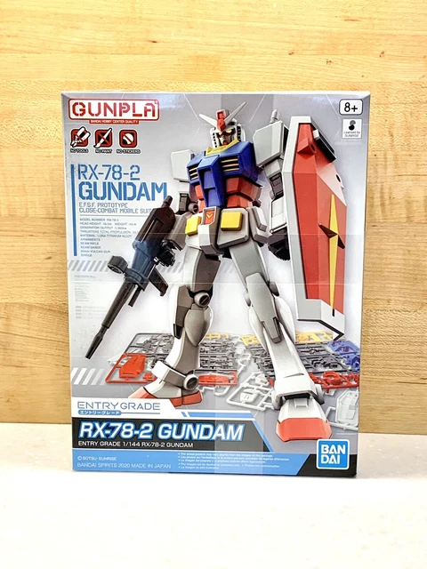 BANDAI SPIRITS RX-78-2 Gundam 1/144 Scale Entry Grade Figure Model Kit USA £16.46 - PicClick UK