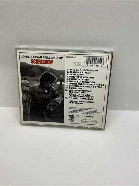 JOHN COUGAR MELLENCAMP : Scarecrow CD 1985 £3.99 - PicClick UK