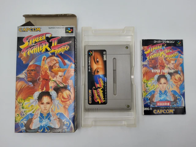 STREET FIGHTER II Turbo Hyper Fighting Super Famicom Nintendo SFC SNES Boxed EUR 43,00 - PicClick FR