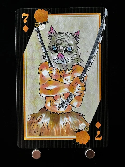 INOSUKE HASHIBIRA DEMON Slayer Kimetsu no Yaiba Playing Card D7 ...