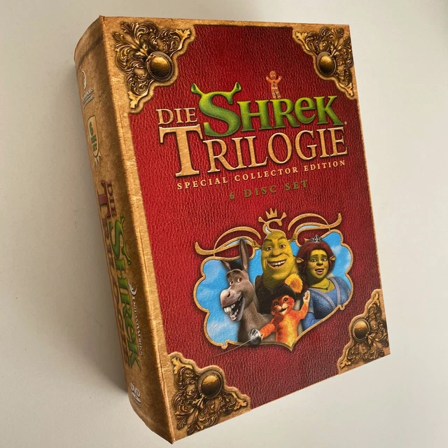 DIE SHREK TRILOGIE ( 6 DVDs-Box Special Collector's Limited Edition DVD ...