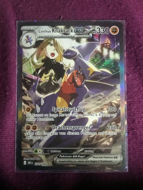POKEMON CYNTHIA'S GARCHOMP ex Destined Rivals 232/182 NM Pack Fresh EUR 180,00 - PicClick DE