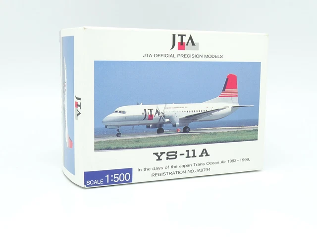 JTA MODELS AVION Airlines 1/500 - NAMC YS 11A Japan Transocean Air EUR ...