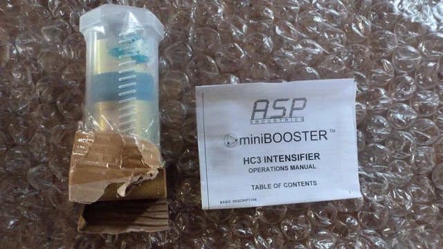 AIR SYSTEM PRODUCTS HC3-2.0-G-D, miniBOOSTER Hyd. Intensifier *New in box* $465.27 - PicClick CA