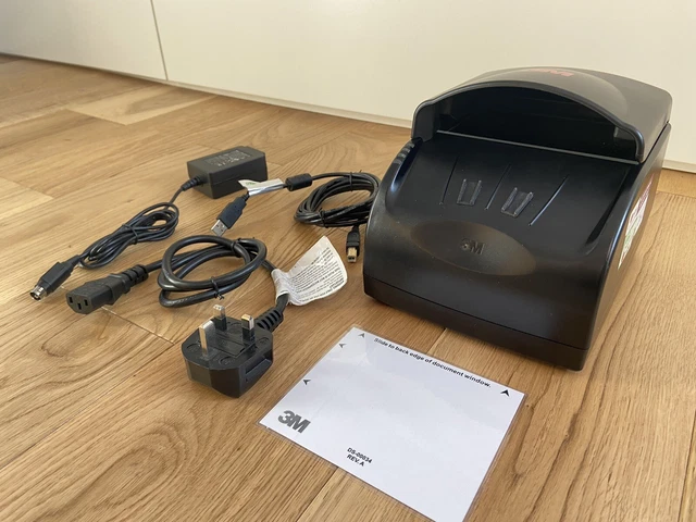 3M GEMALTO AT9000 MK2 REV C Full Page Passport Document Scanner With UV ...