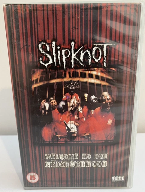 SLIPKNOT - WELCOME To Our Neighbourhood (VHS, 1999) £9.99 - PicClick UK