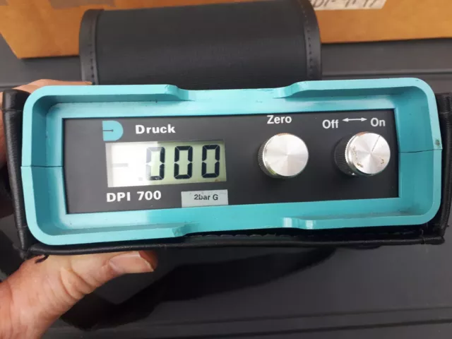 DRUCK DPI 700 Pressure Calibrator £122.50 - PicClick UK