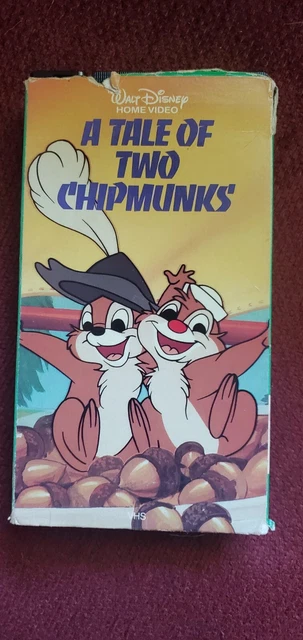 VINTAGE WALT DISNEY A Tale Of Two Chipmunks VHS Tape £6.35 - PicClick UK