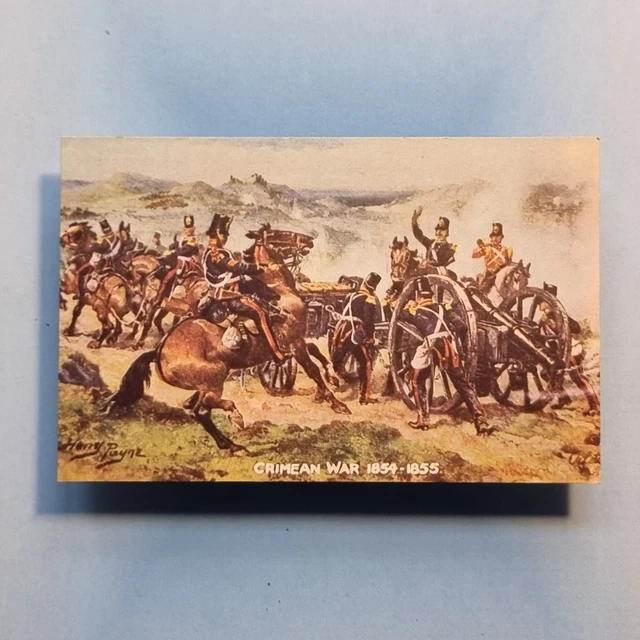 PRE WW1 MILITARY Postcard C1910 Old Harry Payne Field Artillery Crimean ...