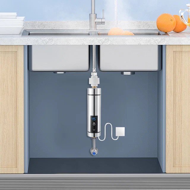 3500W ELECTRIC INSTANT Tankless Hot Water System Heater Under Sink ...