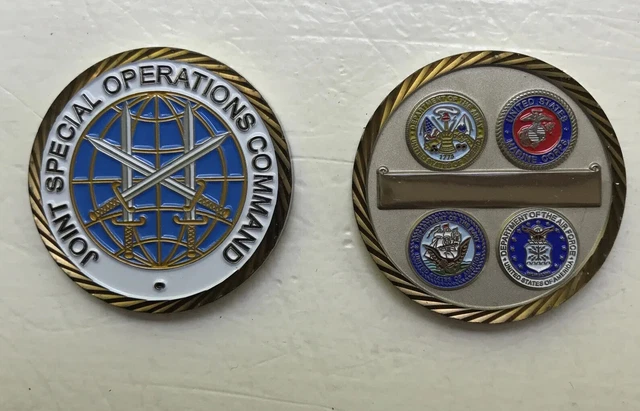 JOINT SPECIAL OPERATIONS Command Challenge Coin-DEVGRU JSOC USSOCOM EUR ...