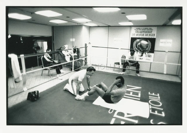 JAMES A. FOX BOXE BOXING 1980s VINTAGE PHOTO ORIGINAL #36 SERIE #4 EUR ...
