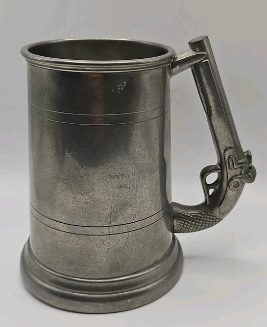 VINTAGE TANKARD WITH Pistol Handle £14.01 - PicClick UK