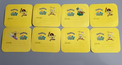 CAPRI SUN SPONGEBOB Squarepants Name Labels, school labels £2.50 ...