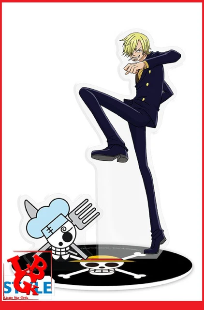 ONE PIECE SANJI Figure 2D ACRYL Abystyle pvc # NEUF # EUR 8,90 ...