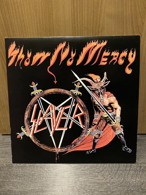 SLAYER & SHOW No Mercy " Black Brown Swirl Color Rare Vinyl Lp Megadeth ...