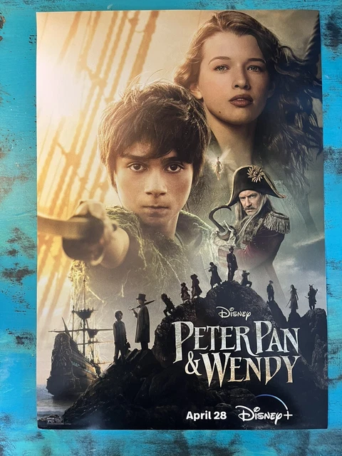 PETER PAN & Wendy 2023 Movie Poster Disney+ J. M. Barrie Size 13 x 19 £ ...