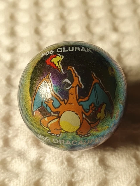 BILLE/MARBLE/MURMEL POKEMON #06 GLURAX / DRACAUFEU - DE/FR - TBE ...