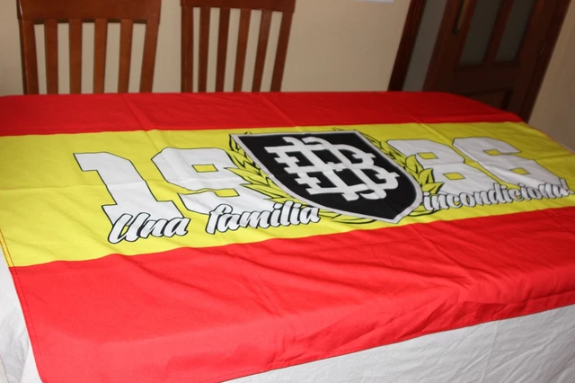BANDERA DE FUTBOL De Los Ultras Real Betis Supporters Gol Sur 1986 Es ...