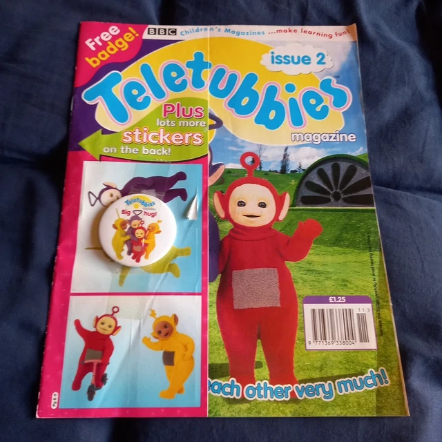HIGHLY COLLECTABLE, 1997 Teletubbies Magazine With Gift, Issue 2 £130. ...