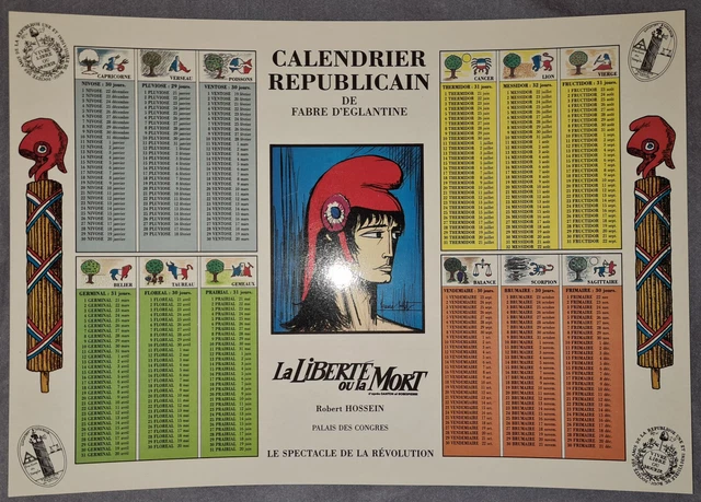 CALENDRIER RÉPUBLICAIN PUB spectacle " La liberté ou la mort " de ...