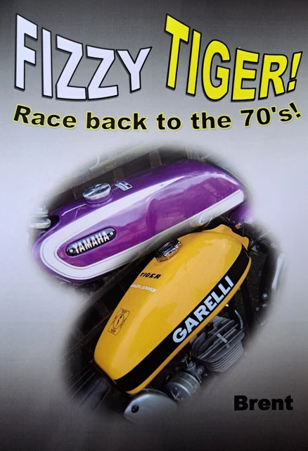 FIZZY TIGER! GARELLI Yamaha Fs1E Honda Ss50 Fantic Chopper Gt Sixteener ...