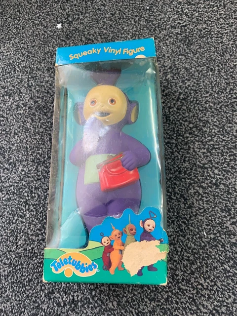 IN SCATOLA*****TELETUBBIES PO Squeaky Vinile Figure*****Tinky Winky ...