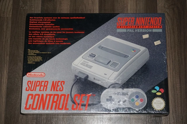 PAL SUPER NES Nintendo SNES Control Set System Console NEW Factory ...