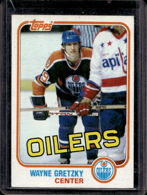 1981-82 TOPPS WAYNE Gretzky base vintage #16 Oilers EUR 0,92 - PicClick FR