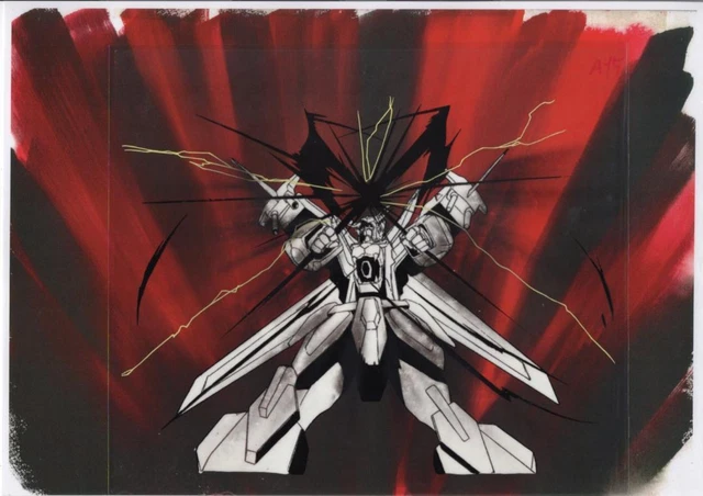 BRAVE EXKAISER ANIMATION Cel Production originale Peinture Anime E-3709 ...