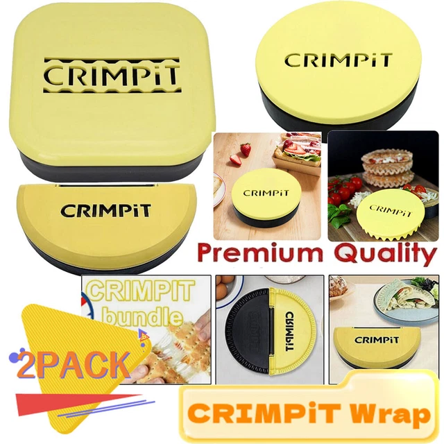 CRIMPIT WRAP -INNOVATIVE Wrap Crimper for Fresh & Heated Creations.2PCS ...