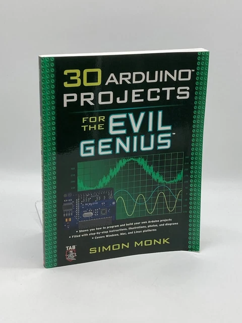 30 ARDUINO PROJECTS for the Evil Genius $19.99 - PicClick