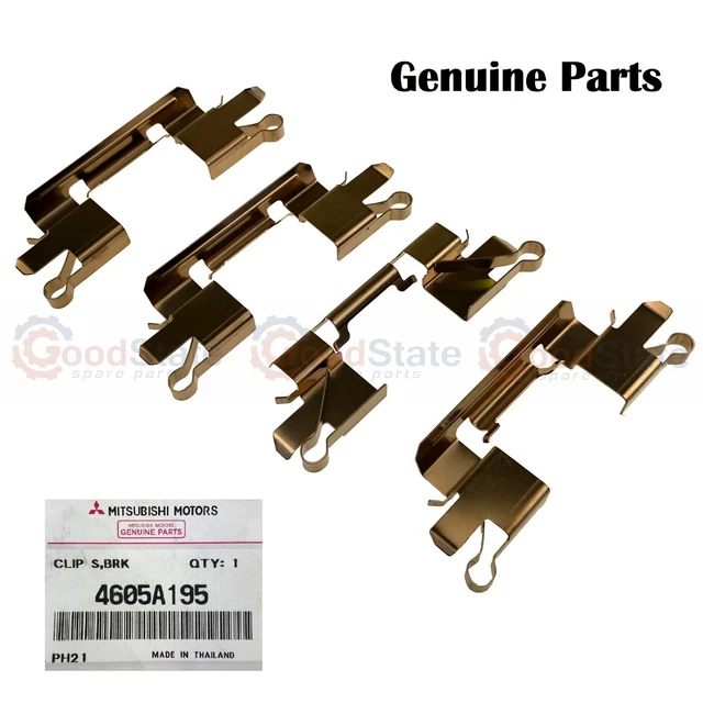 GENUINE MITSUBISHI MONTERO Sport Pajero Sport Front Disc Brake Pad ...