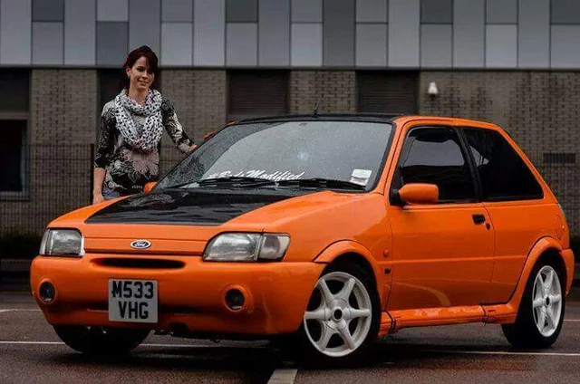 1995 FORD FIESTA SI ORANGE Xr2i RS1800 2.0 Zetec Mk3 £1,200.00 ...
